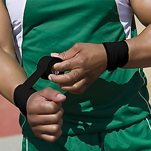 Hampton Adams (8-Pack 45ft Rolls Black Sports Medical Athletic Tape - No Sticky Residue & Easy Tear - for Athletes, Trainers & First Aid Injury Wrap: Fingers Ankles Wrist - 1.5 in x 15 Yards per Roll