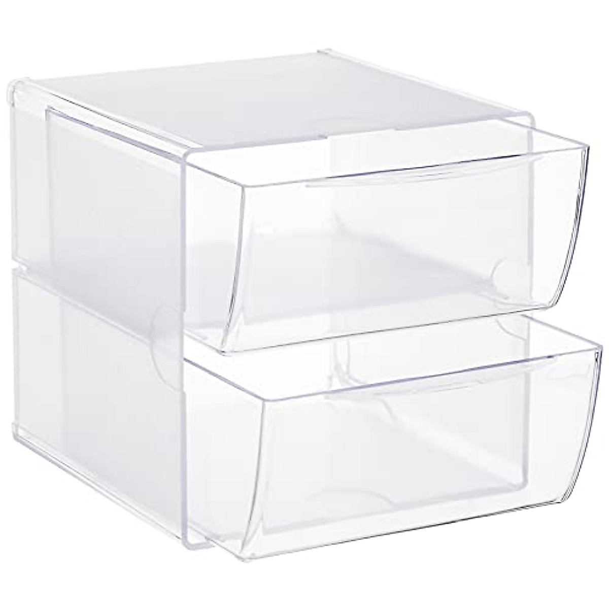 Deflecto Stackable Cube Organizer