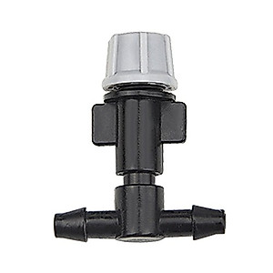 XINGYHENG 100Pcs(50Pairs) Garden Irrigation Kit Adjustable Misting Drippers Atomizing Connect with Tee Connector Round Emitter Drip System for Flower Pot Garden Lawn Water Irrigation Drip Kit