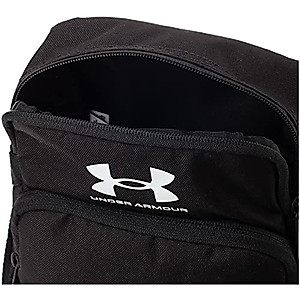 Under Armour unisex-adult Loudon Crossbody , (001) Black / Black / White , One Size
