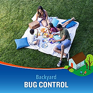 Cutter Backyard Bug Control Combo Pack, with Outdoor Fogger & Hose-End Spray Concentrate