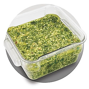 Hamilton Beach Commercial HBF1100S Culinary Blender, 1 gal/4 L, Powerful Precision with Great Results, 19.25" Height, 12" Width, 15" Length, Grey