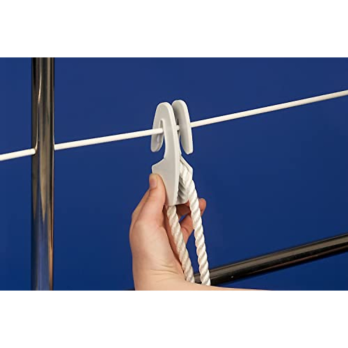 Fastfender – Sail White Fender Hanger - Single-Handed Use - Sold in Pairs