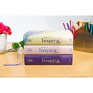 Biblia Inspira NTV (SentiPiel, Acuarela rosa): La Biblia que inspira tu creatividad (Spanish Edition)