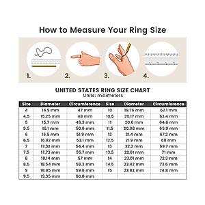 EternalDia 925 Sterling Silver Miracle-Plated 0.05 Cttw Diamond Love Knot Promise Ring Size 5.5 for Women (Color I-J, Clarity I2-I3)