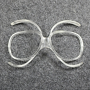 Floralby Goggles Insert Frame Sunglasses Adapter Myopia Inline Frame Myope Friendly Transparent
