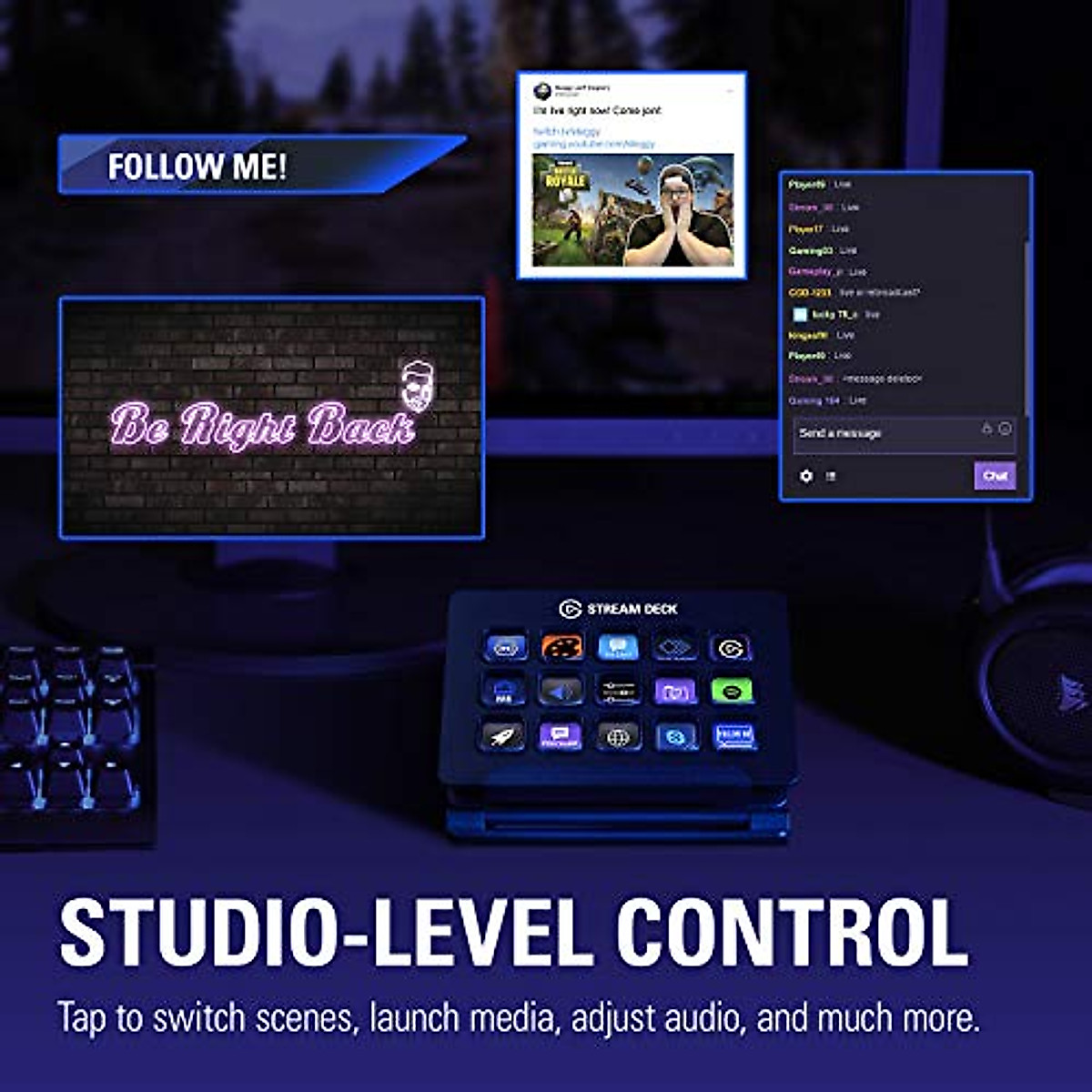 Elgato Stream Deck Classic - Live production controller with 15 ...