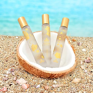 Malie Organics' Pikake Perfume Oil Roll On with Organic Hawaiian fragrances, 1 Pack