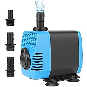 Kulife FUMAK 800GPH Submersible Water Pumps (3000L/H, 40W) Fountain Pump Pond Pump Aquarium Water Pump with Flow Control for Fish Tank, Fountain, Waterfall, Filtration, Water feature, Hydroponics