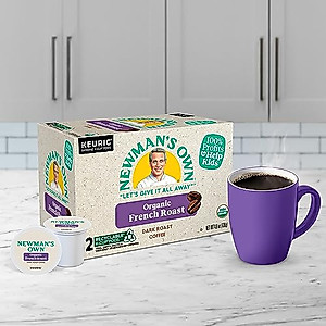 Newman's Own Organics French Roast Coffee K-Cup, 12 ct
