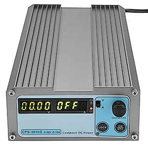 DC Power Supply Variable,30V 10A Adjustable Switching Regulated DC Bench Power Supply Adjustable Regulated Switching Power Supply