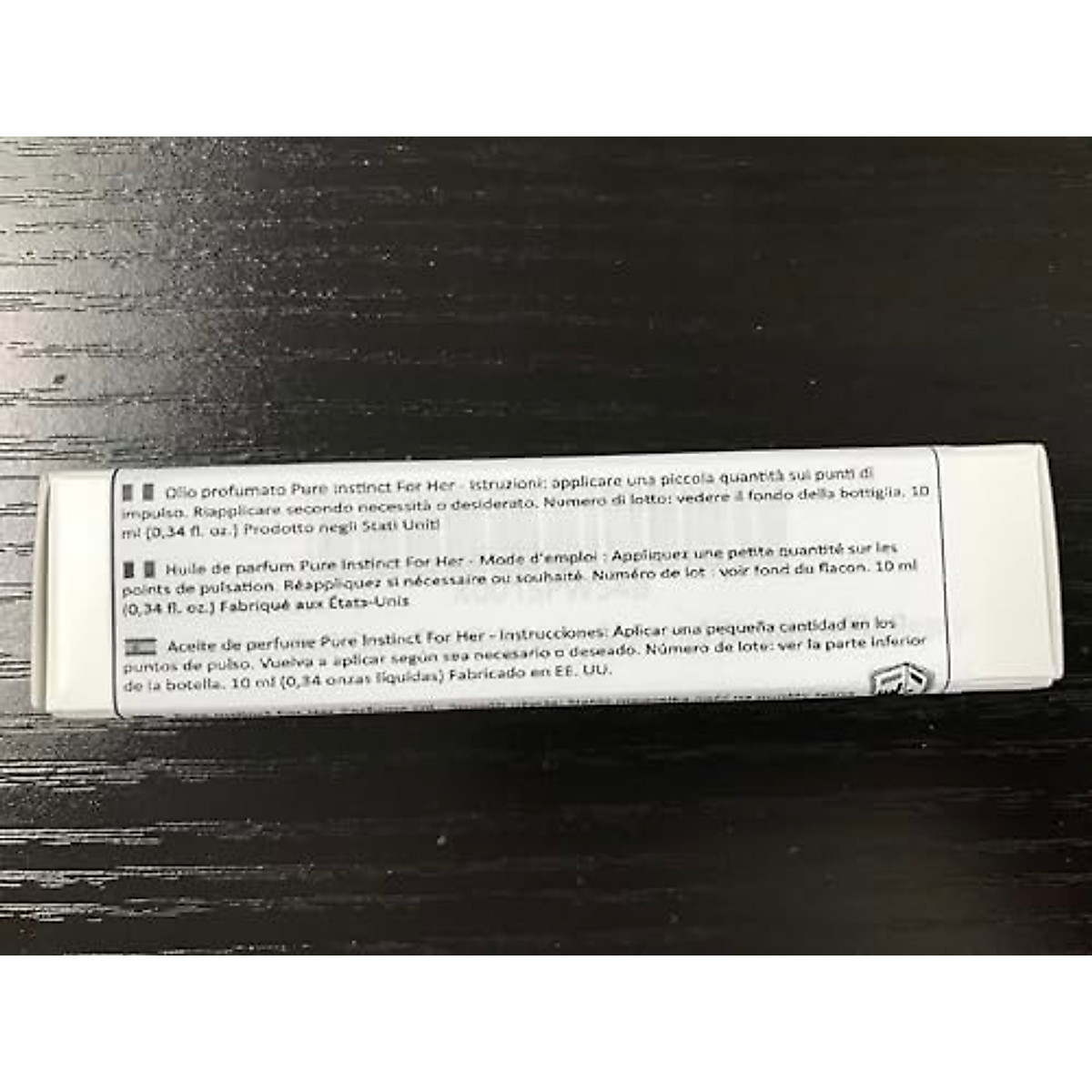 Pure Instinct Perfume with Pheromone Infused Essential Oil for Her - Roll on 10.2 ml | 0.34 Fl. Oz