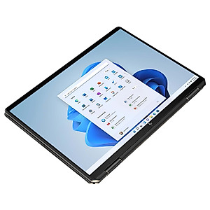 HP Spectre Touch x360 14 in Ash Convertible Laptop 12th Gen Intel i7 10-Core Processor up to 4.7GHz 32GB DDR4 1TB SSD 13.5in WUXGA Backlit Keyboard Win 11 (14-EF000-Renewed)