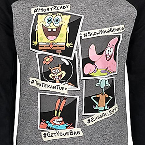 SpongeBob SquarePants Patrick Squidward Little Boys 2 Pack T-Shirts Blue/Black 4