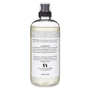 Molly's Suds Delicate Wash Liquid Laundry Soap | Clean, Simple Ingredients | Gently Removes Stains and Deodorizes | Unscented, 16 fl oz