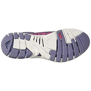 Ryka Women's DYNAMIC 2.5 Athletic Shoe, grey/pink, 8 M US