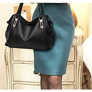 Dobsion womens purses and handbags bags coach crossbody tote cross body bag purses for women handbags for women women's crossbody handbags shoulder bag bags for women handbag Black