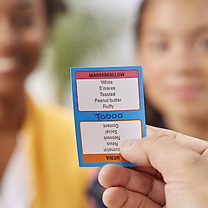 Hasbro Gaming Taboo Kids vs. Parents Family Board Game Ages 8 and Up