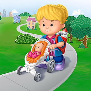 Fisher-Price Little People Mom & Baby Figures