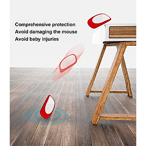 N/T Silicone Case Cover Protective Skin for Magic Mouse 1/2 Silicone Case for Apple Magic iPad Mouse (Pink)