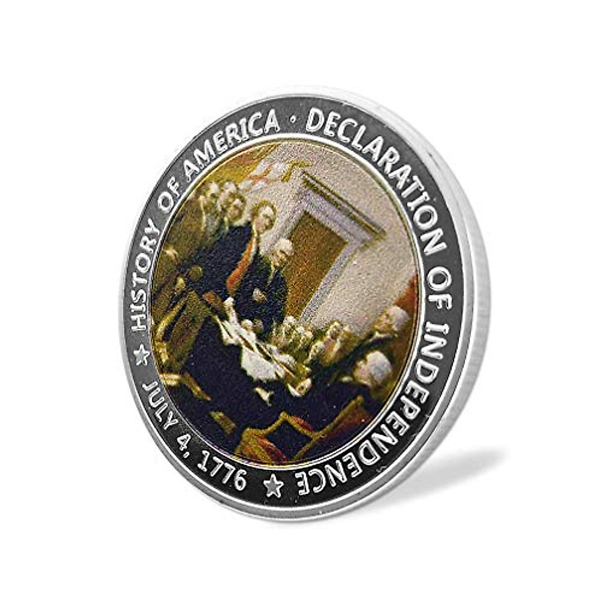 US Military Challenge Coin Presidential 1776 Declaration of Independence Commemorative Coin