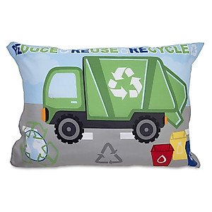 The Fun House Toddler 4pc Contruction Area Bed Set, Multicolor