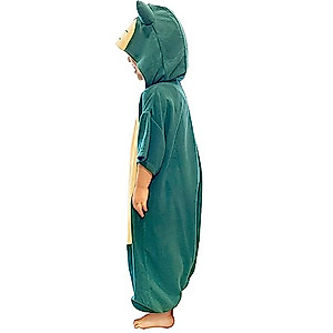 SAZAC Kigurumi - Pokemon - Snorlax - Summer Onesie Jumpsuit Halloween Costume - Kids Size (7-9 Year Old)