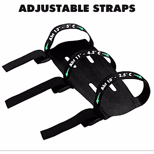 KESHES Archery Armguard Protector, Black, Adjustable Forearm Wrist Protector for Youth & Adults