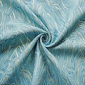 XMTXZYM 2 Meter Yarn Dyed Jacquard Fabric Retro Palace Style Dress DIY Sewing Fabric