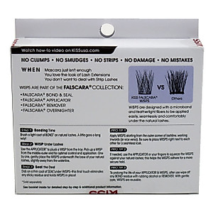Kiss Falscara Lengthening Wisps Multi-Pack (Pack of 6)