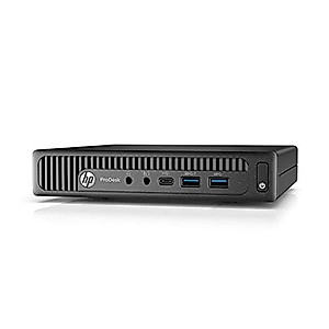 HP ProDesk 600-G2 Mini Desktop, Intel Core i3-6100T, 3.2GHz, 3MB Cache Dual-Core, 16GB DDR4 (Supports up to 32GB), 256GB Solid State Drive, Win10Pro (Renewed)