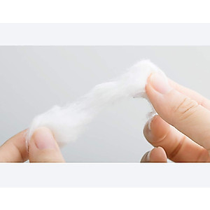 Hedume 1200 Count Cotton Balls, Pure Cotton, Fragrance & Chlorine-Free, Organic Cotton Balls (12 Pack × 100 Count)