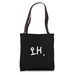 Korean Hangul Word "Why" Tote Bag