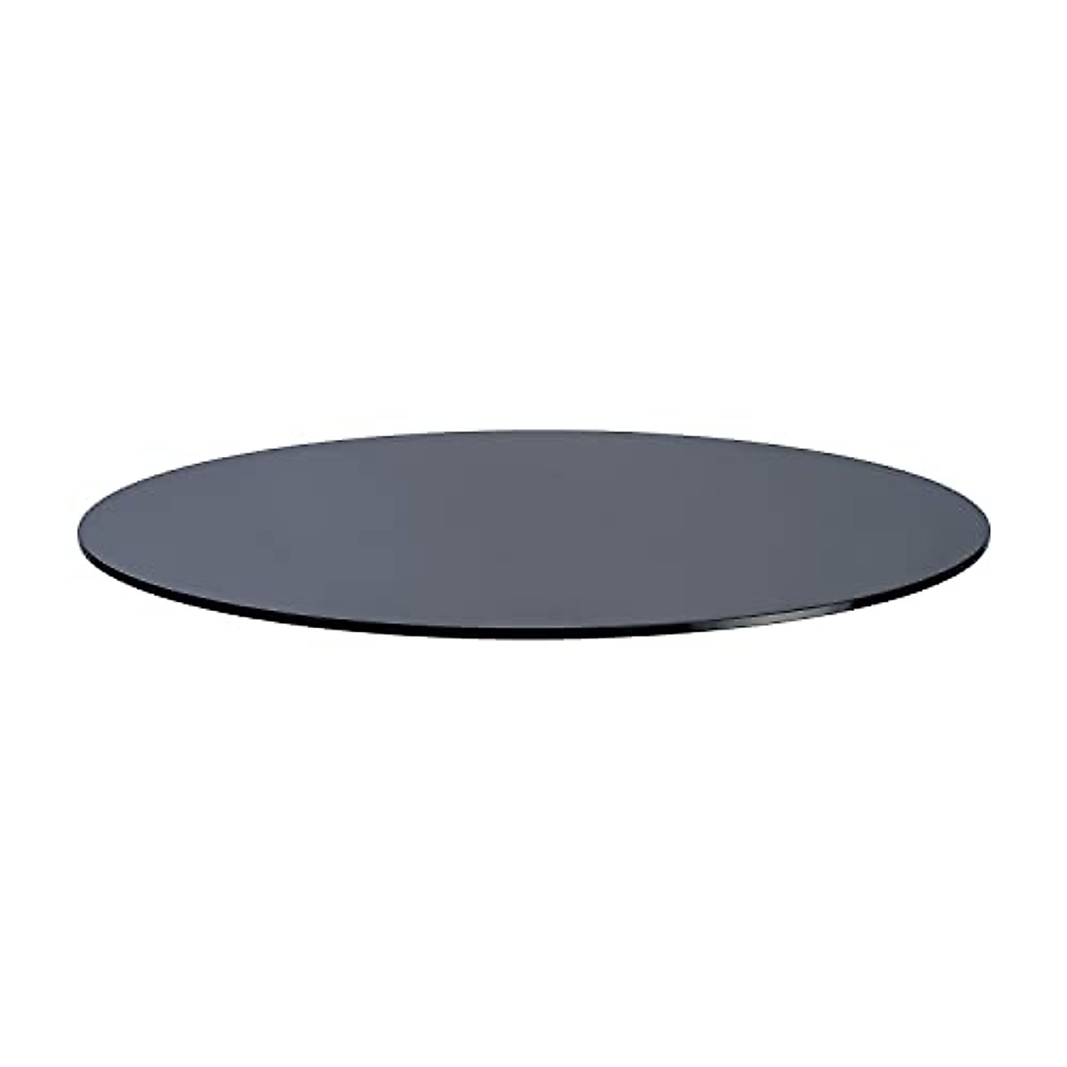 Spancraft Round Grey Tempered Glass 1/2" Thick Table Top (42")