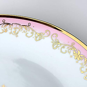Disney Princess 16" Porcelain Serving Platter with Gold Detail