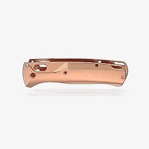 Flytanium Crossfade Copper Knife Handle Scales Compatible with Benchmade Bugout 535 EDC Knife – FLY-0797
