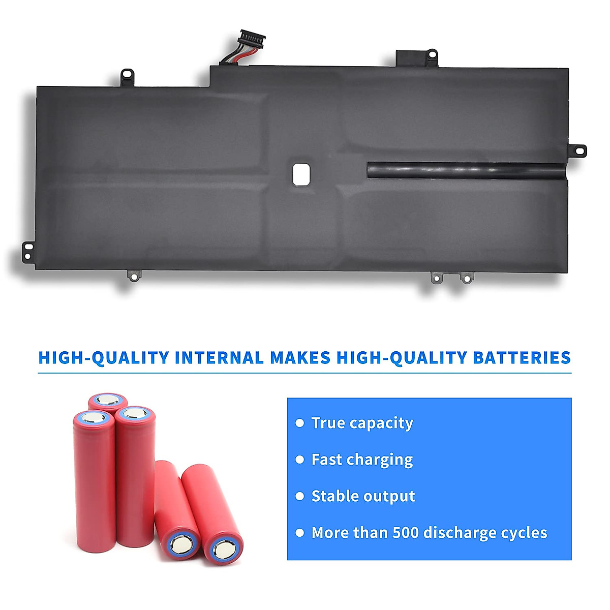 HXPK L18L4P71 L18M4P72 L18C4P71 Laptop Battery for Lenovo ThinkPad X1 Yoga 4th 5th Gen X1 Carbon 7th 8th Gen 2019 2020 Series SB10K97642 02DL004 SB10K97643 02DL005 SB10K97644 02DL006 51Wh 15.4V