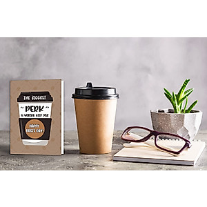 FLYAB Funny Boss Day Card for Boss Women Men 4"x6" Bosses Day Gifts Card from Employee National Boss's Day Card with Envelope Happy Boss's Day Christmas Birthday Gifts for Male Female Boss Manager