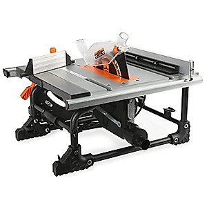 WEN TT0811 11-Amp 8.25-Inch Compact Benchtop Jobsite Table Saw, Black