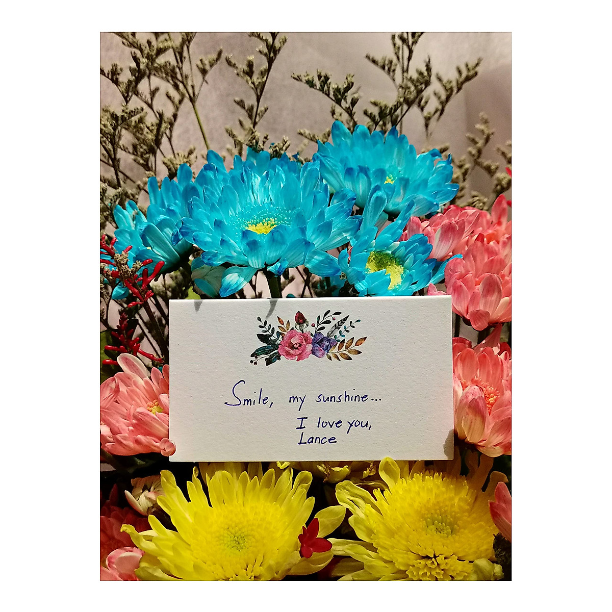 AweNayz Place Cards for Weddings - with Elegant Floral Design, Pack of 50 Thanksgiving Place Cards, Pre-Cut and Pre-Folded Wedding Name Place Cards, 2 x 3.5 inches, Pink, Purple, Green, Brown, Blue