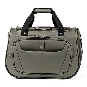 Travelpro Maxlite 5 Softside Lightweight Underseat Carry-On Travel Tote, Overnight Weekender Bag, Men and Women, Slate Green, 18-Inch