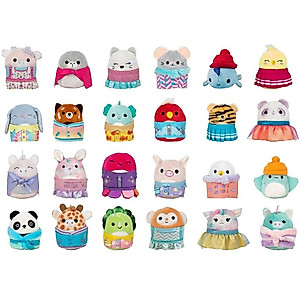 Squishmallow Squishville Mystery Mini Series 3 Plush Assortment Blind Package (3 -Pack)