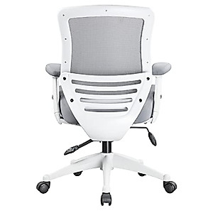 BOLISS 400lbs Ergonomic Office Chair with Super Soft Adjustable Arms,Molded Foam Seat and Lumbar Support Home Office Desk Chair,Swivel Computer Chair (Grey)