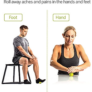 TRIGGERPOINT PERFORMANCE THERAPY MobiPoint Textured Massage Ball for Targeted Foot Pain Relief, (2-Inch)