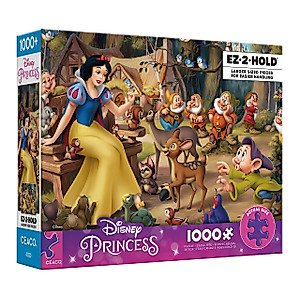 Ceaco - Disney Princess - Snow White's Delight - 1000 Oversized Piece Jigsaw Puzzle