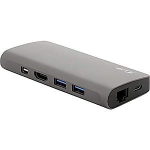 LMP - 4K USB-C Travel Docking Station with 9 Ports - Space Gray