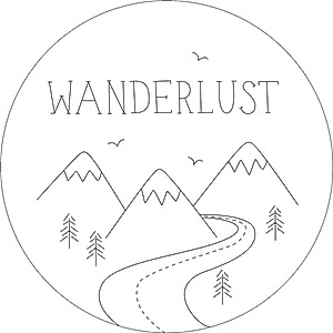 Believe In Yourself Embroidery Pattern Transfers (set of 10 hoop designs!)