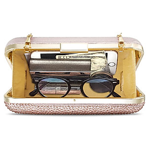 Aheli Clutch Purses for Women Wedding Handmade Evening Handbags Party Bridal Clutch (C92C)