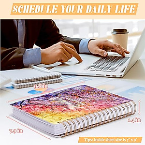 Montcool Planner 2024-2025 7.9" x 9.8", Large 18 Months Daily Weekly Monthly Planner Yearly Agenda Jan. 2024–Jun. 2025, Page Tabs, Separator Page, Pocket Folder, Bookmark, Sticky Note Set