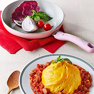 Greenpan Green Chef Deep Wok Pan, 11.0 inches (28 cm), IH Compatible, Ceramic Finish, Non-Stick Interior and Exterior for Easy Cleaning, Non-Toxic Materials, Earth Color, Mint Green